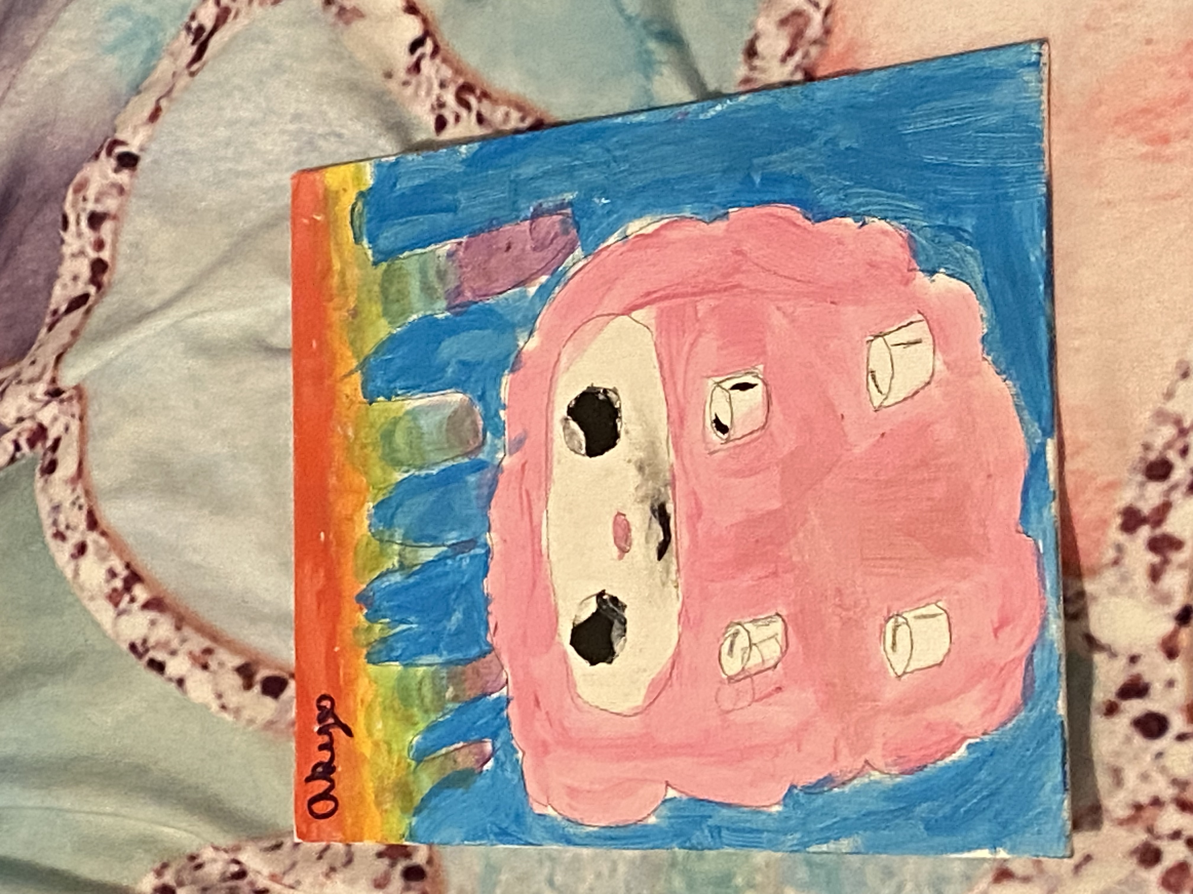 Kid Art Show | Fuzzy Rainbow